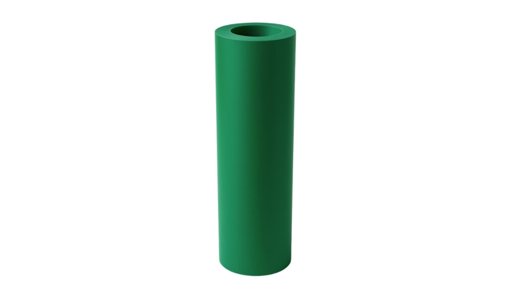 ROLLO DE GOMA CAUCHO NATURAL COLOR VERDE | GOMAS CHILE